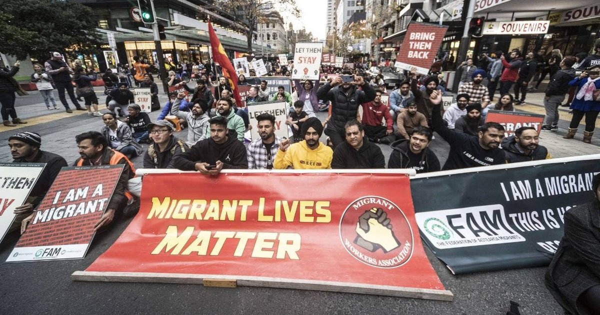 Protests against immigration policies and new environmental regulations ...