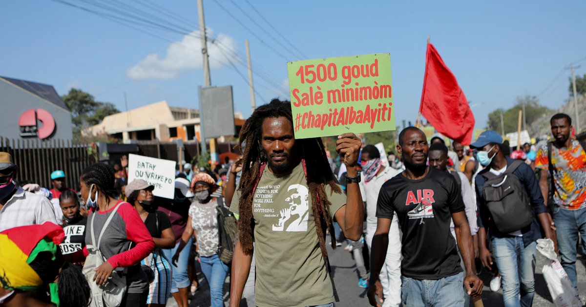 Protests over labour rights, insecurity and political crisis in Haiti ...