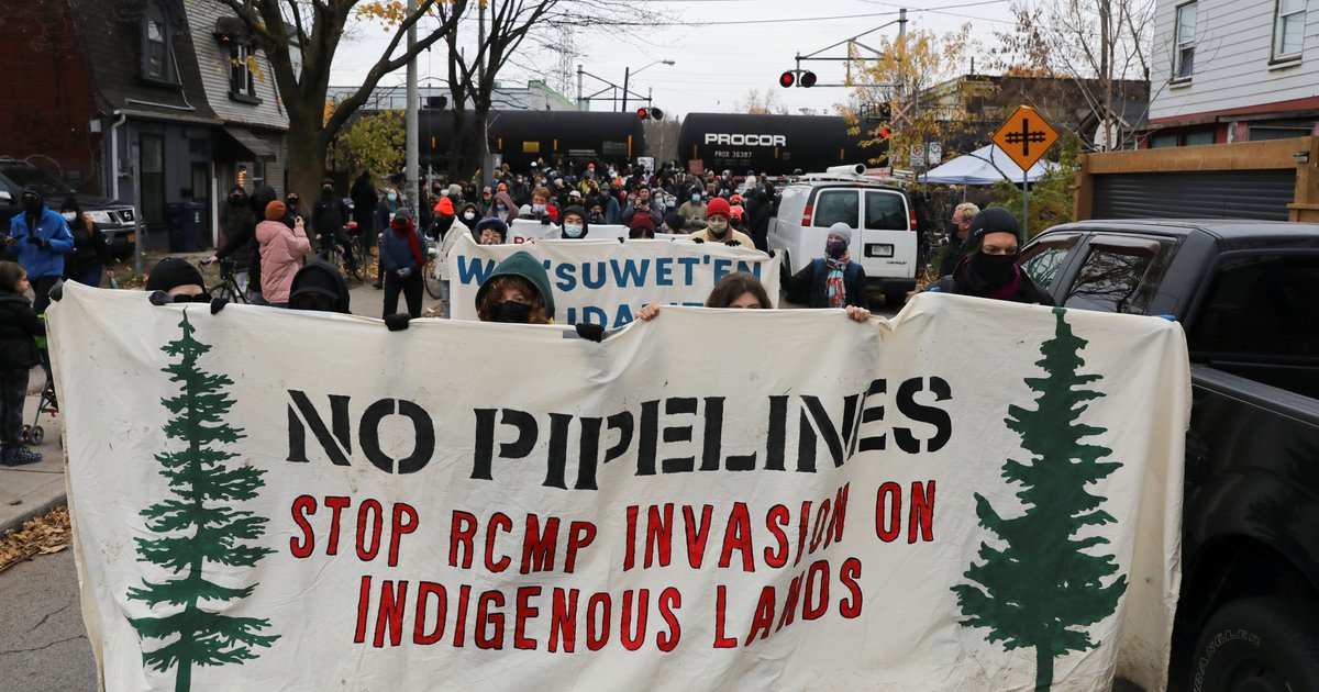 Canada: Indigenous defenders and journalists arrested in raid of ...